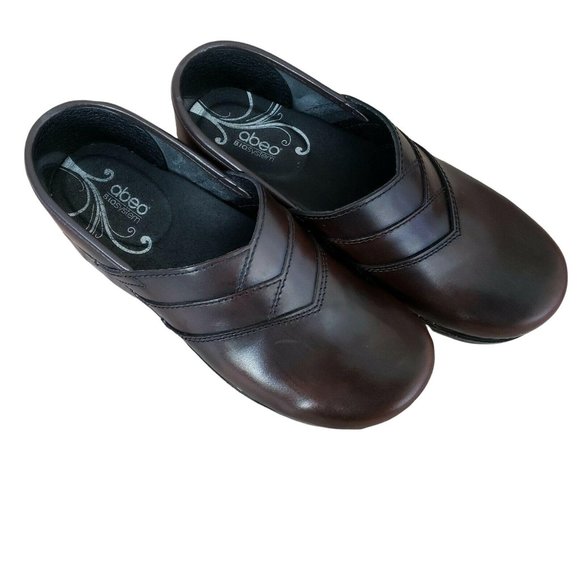 Abeo | Shoes | Abeo Bio System Clogs Slip On Shoes 8 M Leather Upper ...